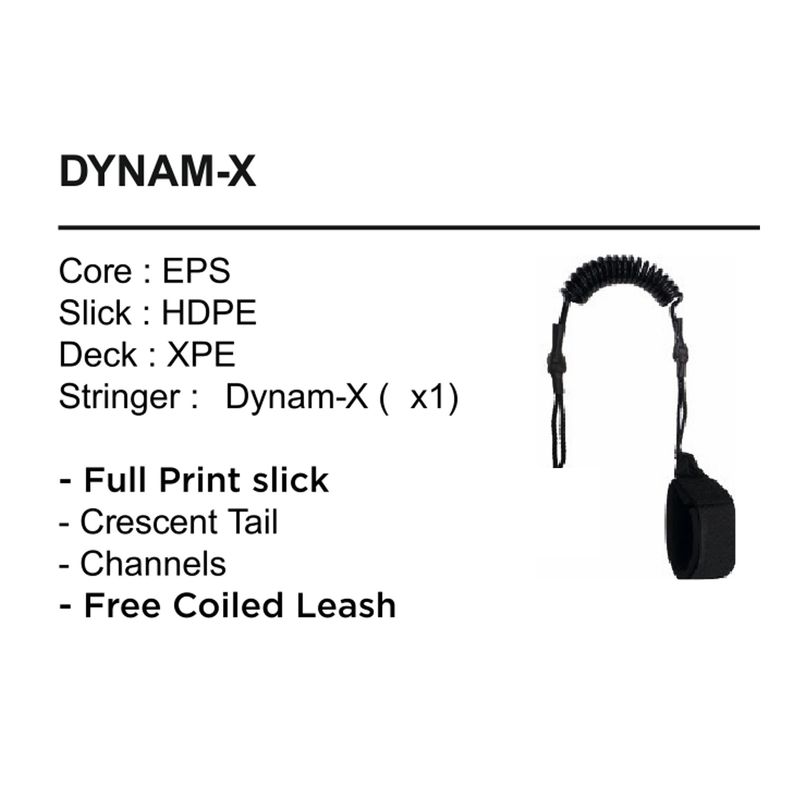 FLOOD Bodyboard Dynamx Stringer 42 Red Tribe II - Surfshop.no